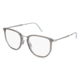 Ray-Ban RX4451V Brille Unisex | Fassung: Vollrand, Geometrisch, Grau Transparent