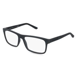 Giorgio Armani AR7042 Brille Herren | Fassung: Vollrand, Eckig, Schwarz Gummiert