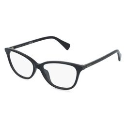 Ralph Lauren Ralph 0RA7190U Brille Damen | Fassung: Vollrand, Butterfly, Schwarz Gl&auml;nzend