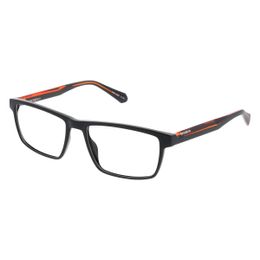 Superdry 993103 Brille Herren | Fassung: Vollrand, Quadratisch, Schwarz Orange