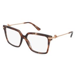Dolce & Gabbana Dolce&Gabbana DG3397 Brille Damen | Fassung: Vollrand, Quadratisch, Havanna