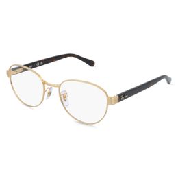 Ray-Ban 0RX6543 Brille Unisex | Fassung: Vollrand, Quadratisch, Gold