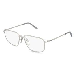Prada 0PR C52V Brille Damen | Fassung: Vollrand, Eckig, Silber