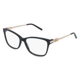 Escada VESG25 Brille Damen | Fassung: Vollrand, Quadratisch, Schwarz Gl&auml;nzend