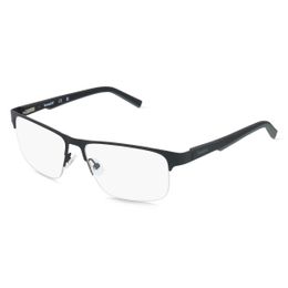 Timberland TB50030 Brille Unisex | Fassung: Vollrand, Eckig, Schwarz Matt