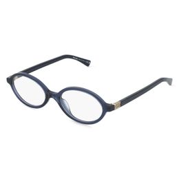 Miu Miu 0MU 01XV Brille Damen | Fassung: Vollrand, Oval, Blau Kristall