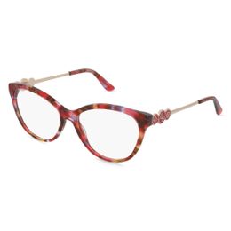 Guess GU50230 Brille Damen | Fassung: Vollrand, Cat Eye, Rot