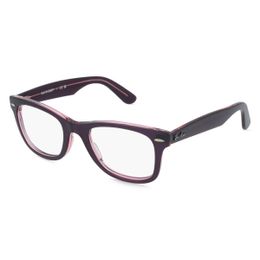 Ray-Ban 0RX4340V WAYFARER EASE Brille Unisex | Fassung: Vollrand, Quadratisch, Violett Rose