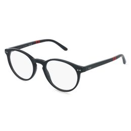 Polo Ralph Lauren 0PH2297 Brille Herren | Fassung: Vollrand, Rund, Schwarz Gl&auml;nzend