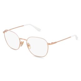 Vogue 0VO4178 Brille Damen | Fassung: Vollrand, Quadratisch, Rosegold Wei&szlig;