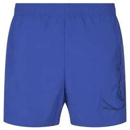 Badeshorts Karl Kani "Karl Kani Herren KM-SW011-092-11 Signature Swim Shorts", Herren, Gr. S, US-Gr&ouml;&szlig;en, blau, 100% Polyimid, Badehosen Badeshorts
