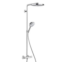 Hansgrohe Raindance Select S Aufputz-Duschsystem mit Thermostat, 27129000,