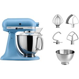 KitchenAid K&uuml;chenmaschine "5KSM175PSE", velvet blau, B:24cm H:36cm T:37cm, K&uuml;chenmaschinen, mit Zubeh&ouml;r im Wert von ca. 112,-&euro; UVP, K&uuml;chenmaschine