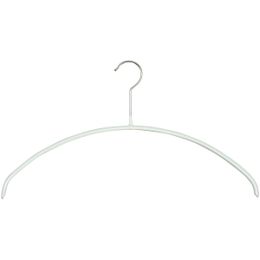 Kleiderb&uuml;gel MAWA "Economic P", wei&szlig;, B:40cm H:22cm T:1cm, Kunststoff, Stahl, Kleiderb&uuml;gel, Kleiderb&uuml;gel, mit Antirutscheffekt