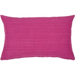 Dekokissen Pad "LAMONTE", pink (fuchsia), B:60cm L:40cm, Obermaterial: 100% Baumwolle, Dekokissen_Sitzkissen_Kissenh&uuml;llen, Made in Europe, Kissenh&uuml;lle ohne F&uuml;llung, 1 St&uuml;ck