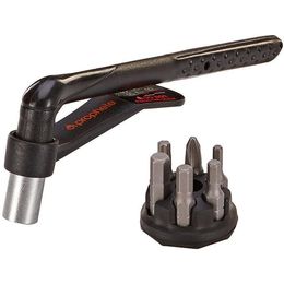 Bit-Schraubendreher Prophete, schwarz, Schraubendreher, Aluminium
