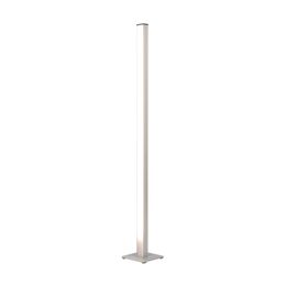 Maul S&auml;ulenleuchte Maulpino Eco LED 2.700 K dimmbar Standfu&szlig; 113 cm silber