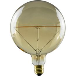 Segula LED-Leuchtmittel "LED Globe 150 gold - Balance", gold, L:220cm &Oslash;:15cm, Leuchtmittel, LED Globe 150 gold - Balance, E27, 5W, CRI 90, dimmbar