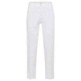 5-Pocket-Hose Brax "Style MARA S", Damen, Gr. 44, Normalgr&ouml;&szlig;en, wei&szlig;, Web, 78% Baumwolle, 18% Lyocell, 4% Elasthan, Hosen 5-Pocket-Hose