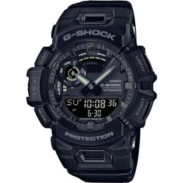 Smartwatch Casio G-SHOCK "GBA-900-1AER", schwarz (schwarz, schwarz, schwarz), Smartwatches, Smartwatch, Armbanduhr,Herren,Bluetooth,Schrittz&auml;hler,digital, bis 20bar wasserd.