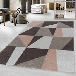 Teppich Ayyildiz Teppiche "EFOR 3716", rosa (ros&eacute;), B:80cm H:11mm L:250cm, Polypropylen (PP), Teppiche, Teppich