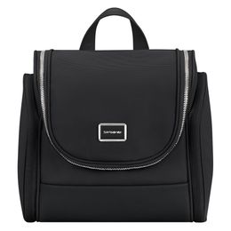 Kulturbeutel Samsonite "IMAGE Hanging Toilet Kit", Gr. B/H/T: 21cm x 23cm x 10cm, schwarz, Nylon, Polyurethan, Taschen Kulturbeutel, Kulturtasche Wash Bag Beauty Case Aufh&auml;ngung