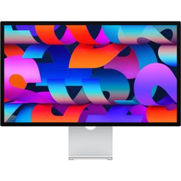 Apple LED-Monitor "Studio Display", Energieeffizienz: F (A-G), silber, B:62,3cm H:36,2cm T:3,1cm, Monitore, Nanotexturglas - VESA mount Adapter (Fu&szlig; nicht inkludiert)