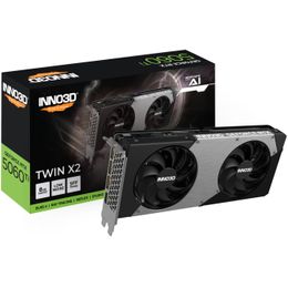 Inno3D Grafikkarte "GeForce RTX 5060 Ti TWIN X2", ohne farbbezeichnung, Grafikkarten