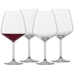 Schott Zwiesel Rotweinglas SCHOTT-ZWIESEL "Burgundergl&auml;ser Tulip 782 ml 4er Set transparent", bunt (transparent), 4 tlg., Glas, Trinkgef&auml;&szlig;e, Rotweinglas