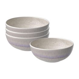 Schale "Sch&uuml;sseln Perlemor Sand 590 ml 4er Set beige", beige, L:16,9cm, LIKE. BY VILLEROY & BOCH, Sch&uuml;sseln, Schale