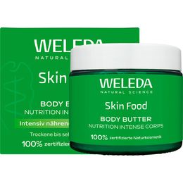 Weleda K&ouml;rperbutter Skin Food im Glastiegel