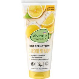 alverde NATURKOSMETIK K&ouml;rperlotion Zitronentraum