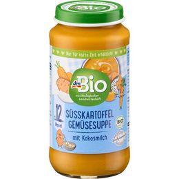 Gem&uuml;sesuppe Kinder S&uuml;&szlig;kartoffel & Gem&uuml;se mit Kokosmilch ab 12 Monaten dmBio