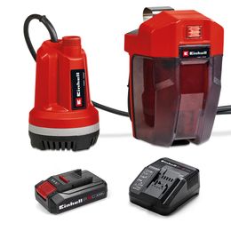 Einhell Akku-Klarwasserpumpe 'GE-PP 18 RB Li' 3000 l/h ohne Akku und Ladeger&auml;t