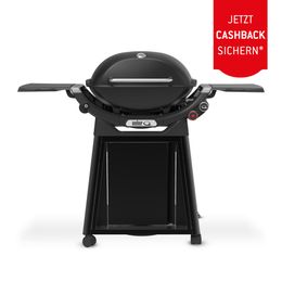 Weber Gasgrill mit Rollwagen 'Q3200N+' schwarz