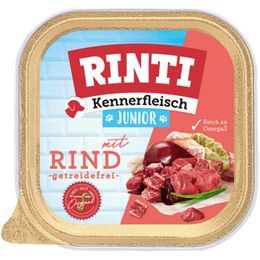 Rinti Hundefutter 'Kennerfleisch Plus' Junior mit Rind Dose 300 g