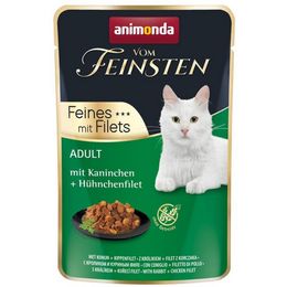animonda Katzenfutter 'vom Feinsten' Adult Kaninchen 85 g