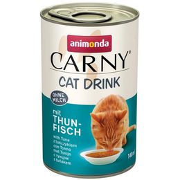 animonda Katzenfutter 'Carny Cat' Adult mit Thunfisch Drink 140 ml
