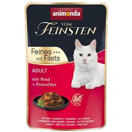 animonda Katzenfutter 'vom Feinsten' Adult Rind & Pute 85 g