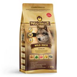 Wolfsblut Hundetrockenfutter 'Wild Duck' Senior Ente 2 kg