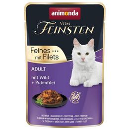 animonda Katzenfutter 'vom Feinsten' Adult Wild & Pute 85 g