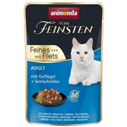 animonda Katzenfutter 'vom Feinsten' Adult Gefl&uuml;gel & Seelachs 85 g