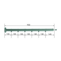 Treba Gel&auml;nderstab 'E79' &Oslash; 42 x 930 mm Edelstahl