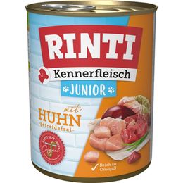 Rinti Hundefutter 'Kennerfleisch' Junior Huhn Dose 800 g