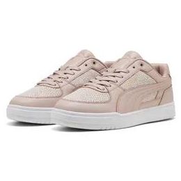 Sneaker Puma "CAVEN III TOPCAT", Herren, Gr. 36, rose latte, frosted ivory, Puma gold, Synthetik, kariert, Schuhe Sneaker, f&uuml;r vielseitige Aktivit&auml;ten, mit Textil-Innenmaterial, mit Schn&uuml;rung