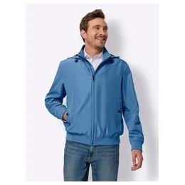 Classic Dog Blouson CLASSIC, Herren, Gr. 60, blau (mittelblau), 100% Polyester, unifarben, Jacken Blouson