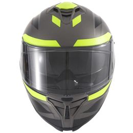 Integralhelm Vito Presto + Sonnenblende matt schwarz/fluoriert L