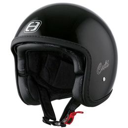 Jet-Helm Speeds Cult schwarz glaenzend S