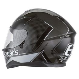 Integral-Helm Speeds Race II schwarz titan silber XL