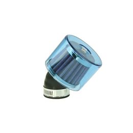 Luftfilter Air-System 35mm 45&deg; blau